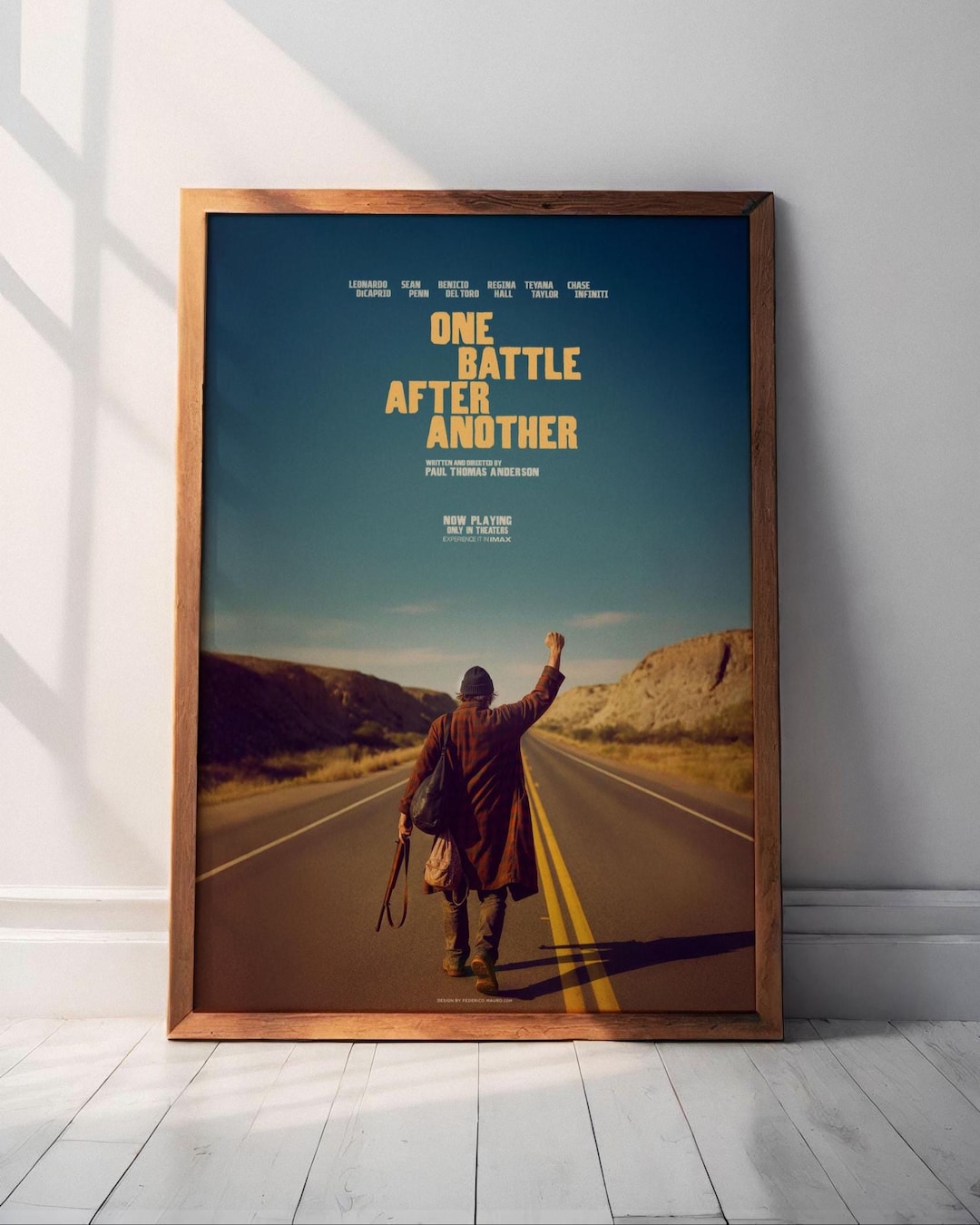 One Battle After Another Movie Poster - Paul Thomas Anderson Film ...