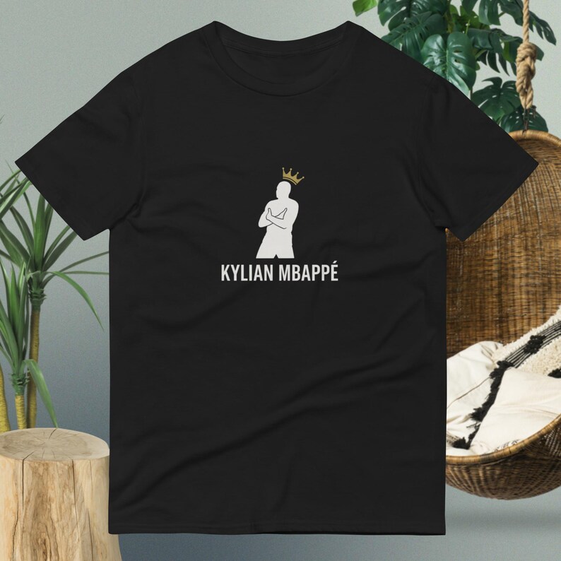 Kylian Mbappe Logo Style Shirt - Real Madrid Player Soccer Star, Real ...