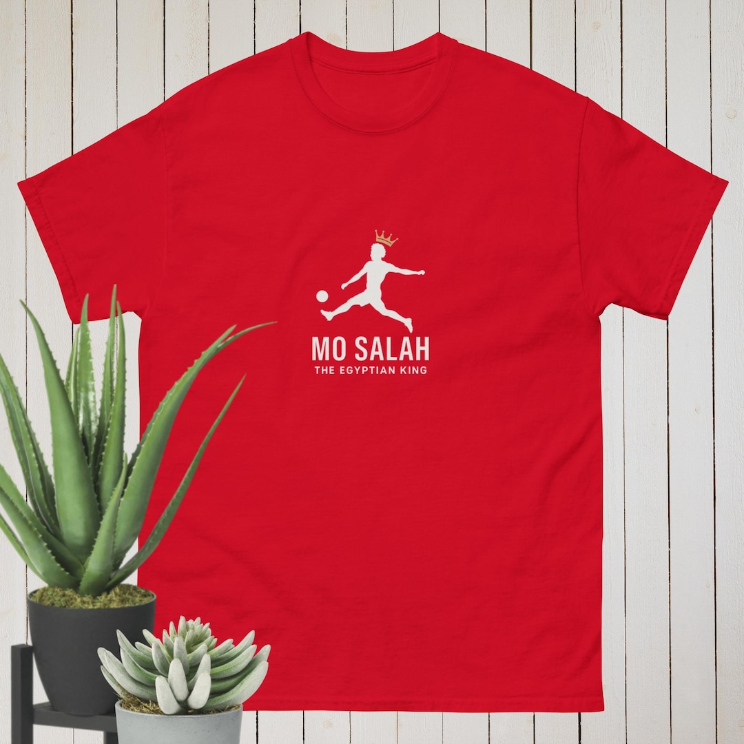 Mo Salah 'the Egyptian King' Logo Style Shirt - Salah Hoodie, Salah ...