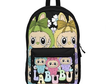 Labubu Backpack: Kids School Bag, Travel Rucksack - Etsy