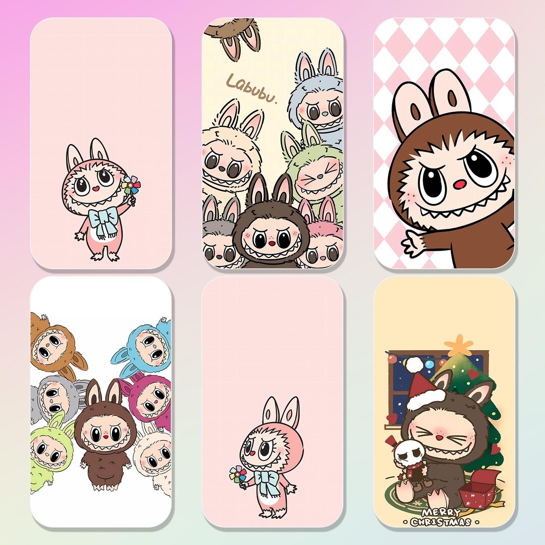 Labubu Background丨kawaii Digital Download丨labubu Charater Design丨labubu ...