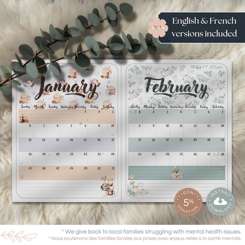 Winter 2026 Dated Calendars – Current Season Bundle | January ...