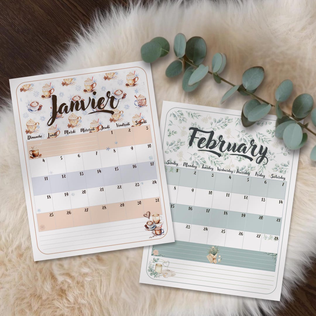 Winter 2026 Dated Calendars – Current Season Bundle | January ...
