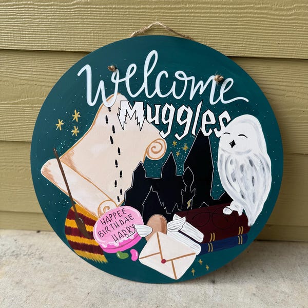 Welcome Muggles - Etsy