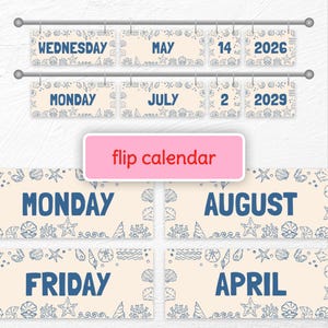 Sea & Shells Classroom Decor Collection | Sand - Etsy