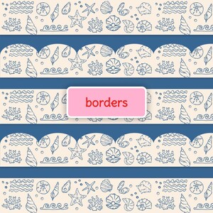 Sea & Shells Classroom Decor Collection | Sand - Etsy