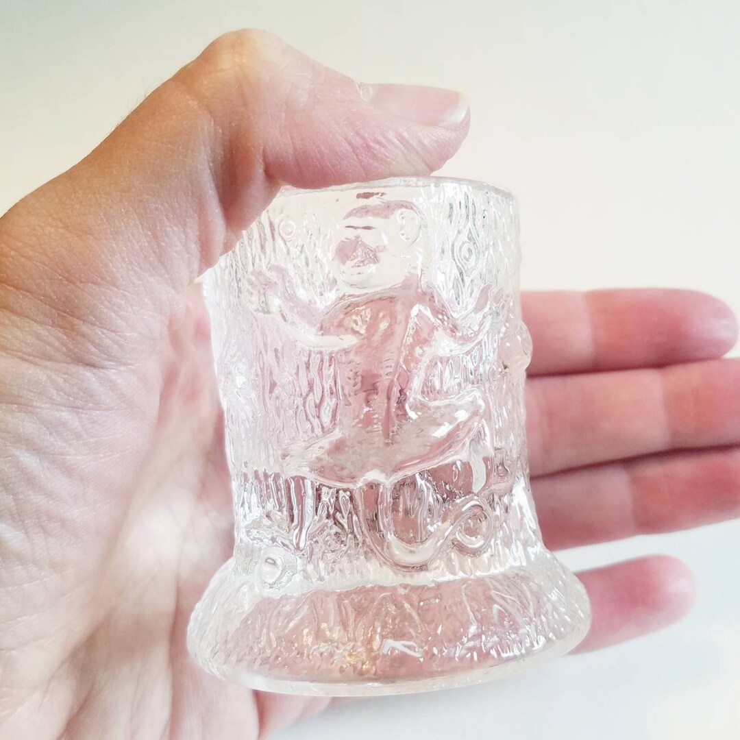 Monkey on a Stump Toothpick Holder, Glass Matchstick Holder, EAPG, U.S ...