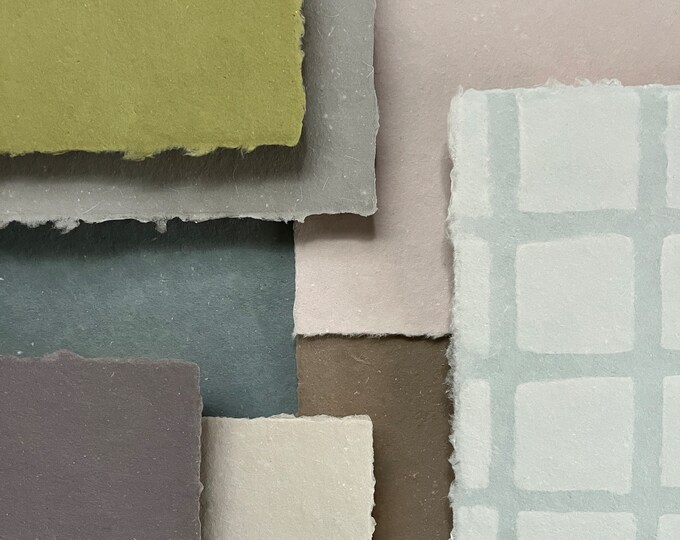 March Paper Parcel - Handmade Paper - Etsy