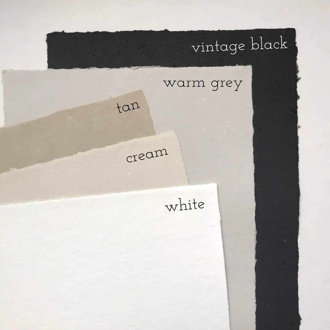 Handmade Paper Sample Set Swatches of Mixed Media and - Etsy