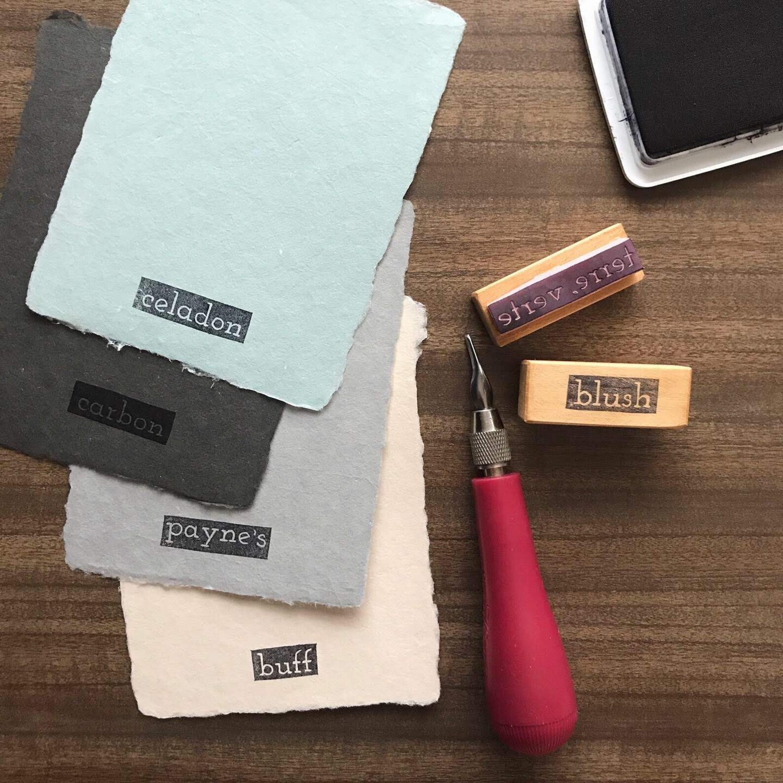 Handmade Paper Sample Set Swatches of Mixed Media and - Etsy