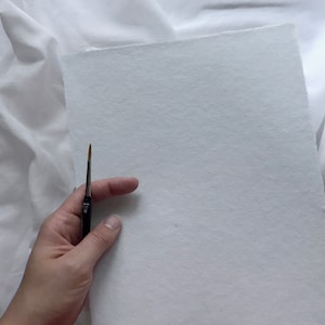 Handmade Paper 11x14 - Graphite Mixed Media Fine Art Paper - Etsy