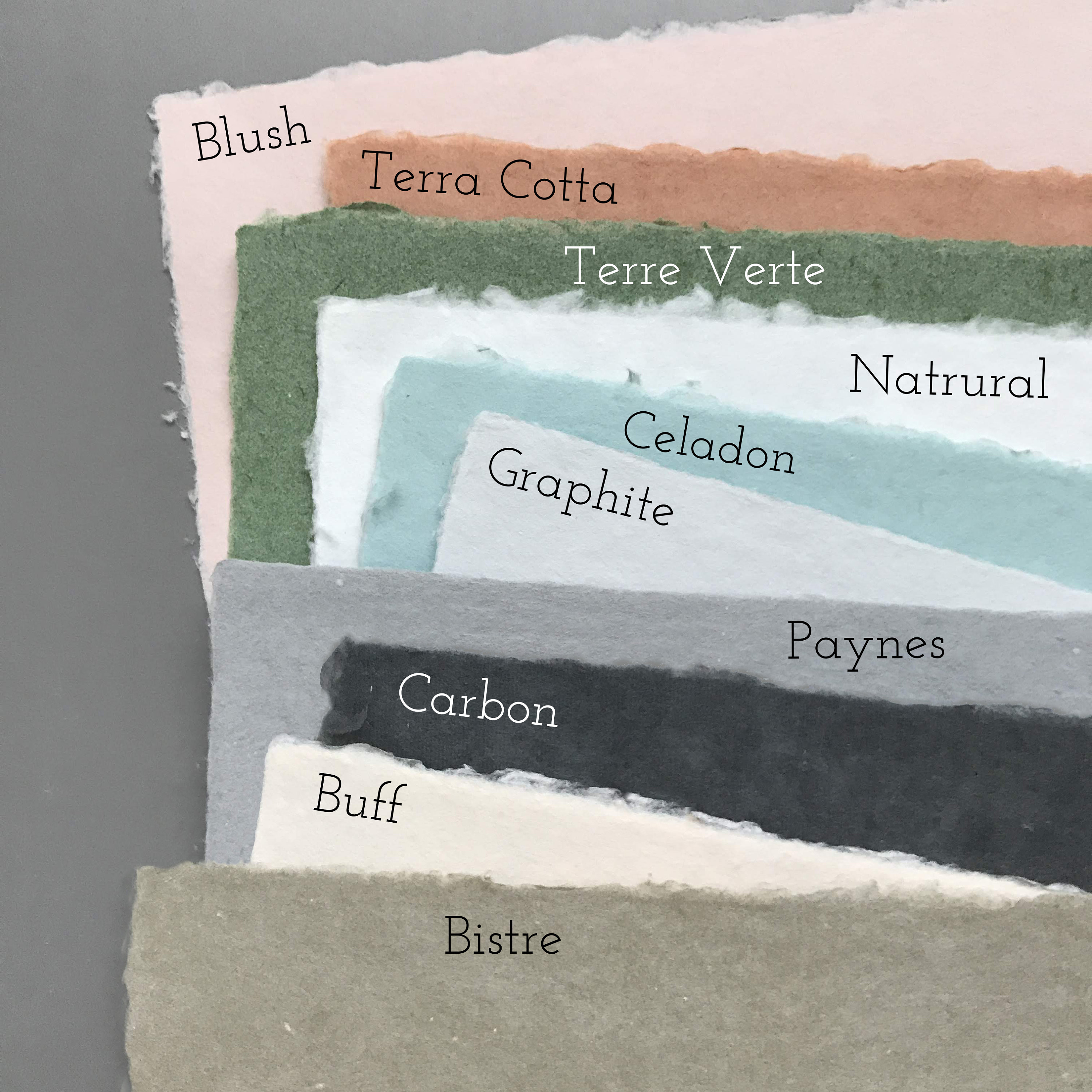 Handmade Paper Sheet Sets - Mixed Media Collection - 10 Sheets in 5x7 ...