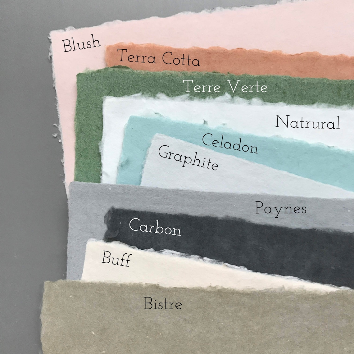 Handmade Paper 11x14 - Graphite Mixed Media Fine Art Paper - Etsy