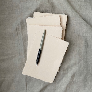 Handmade Paper 5x7 - Buff Mixed Media Fine Art Paper - Etsy