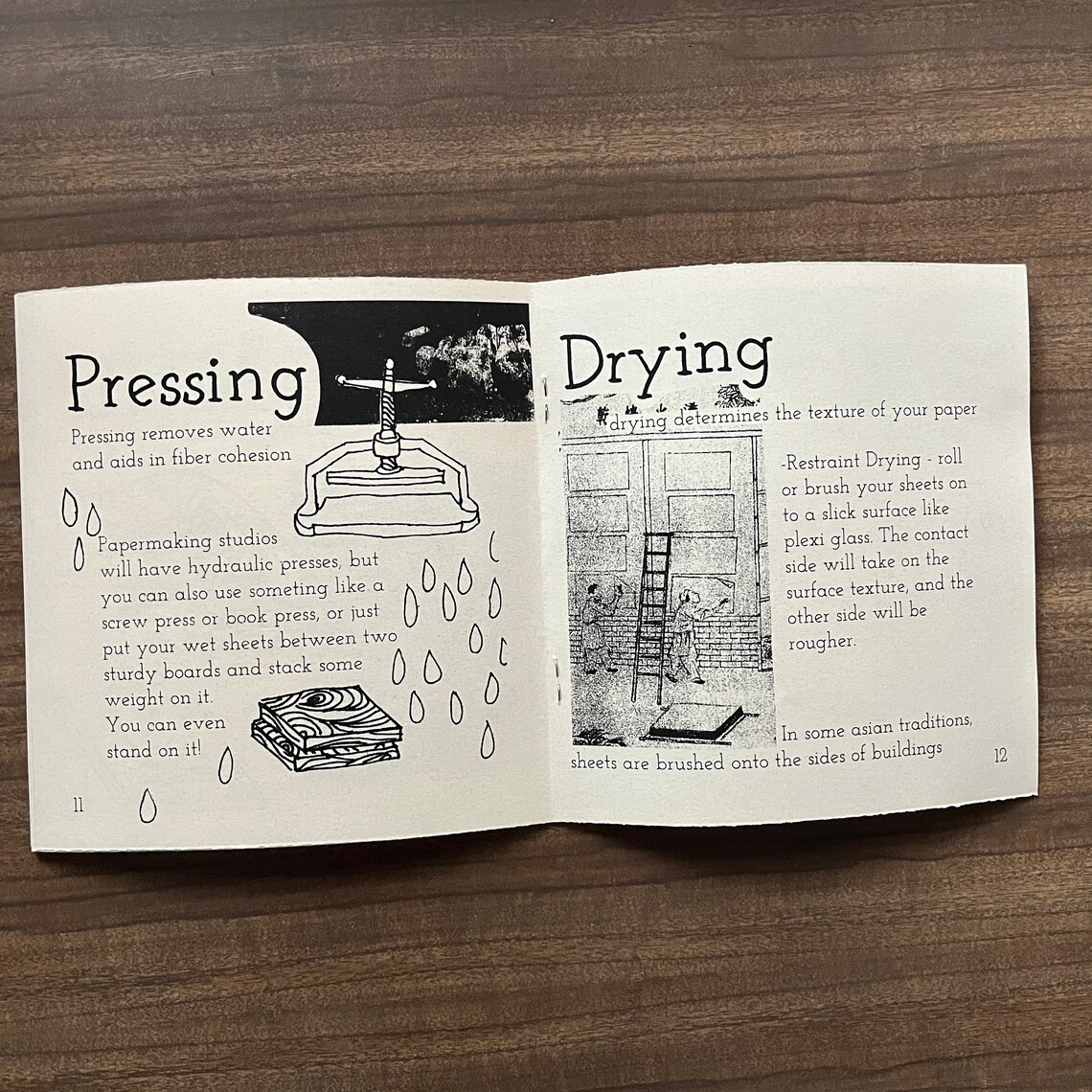 Intro to Papermaking How-to-do-it Zine 1 Instruction Manual | Etsy