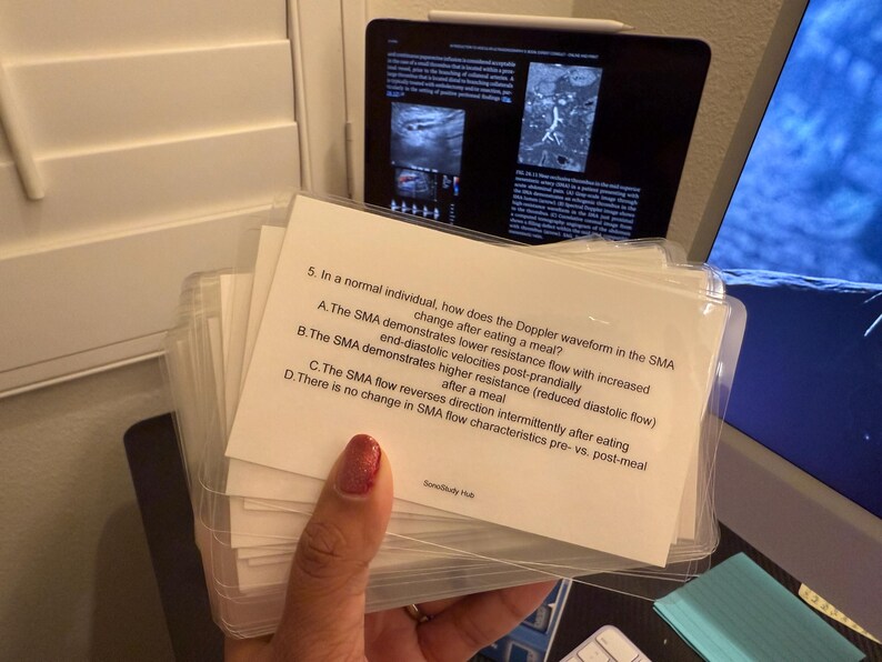 ARDMS Bundle RVT Vascular Ultrasound Board Study Guide and Flashcards ...