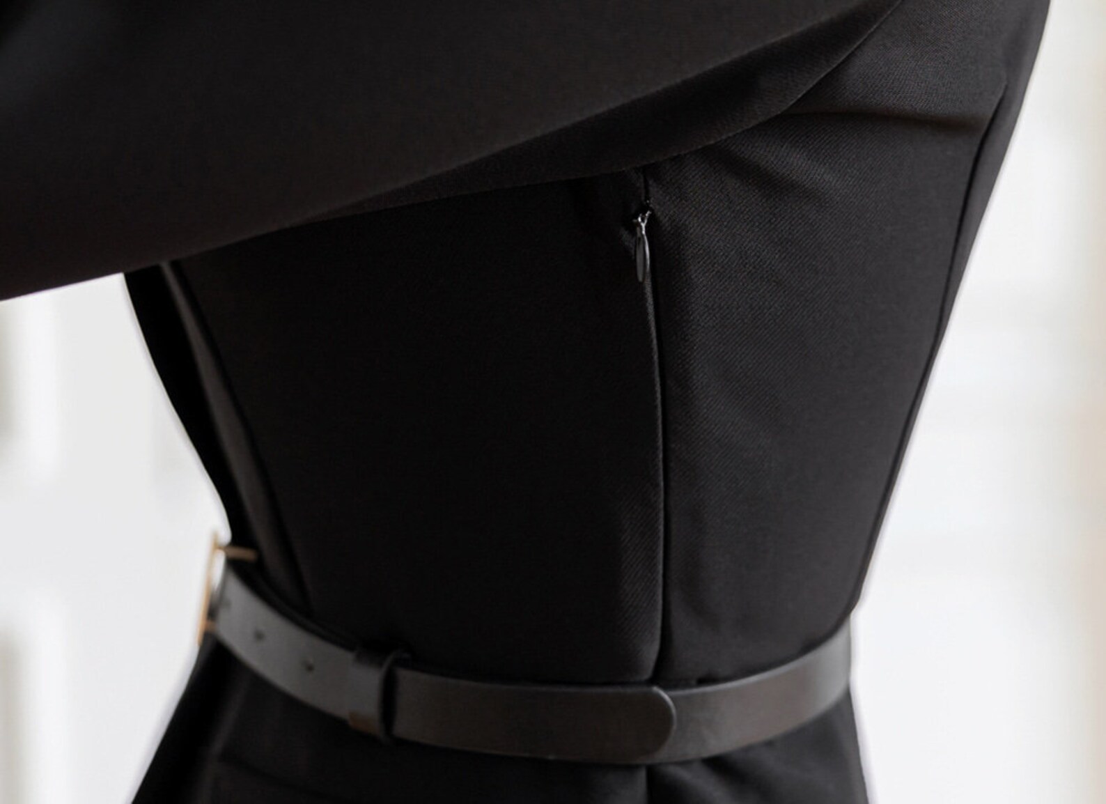 Elegant Feminin Pleats Dress With Belt / Korean Style Jacket - Etsy