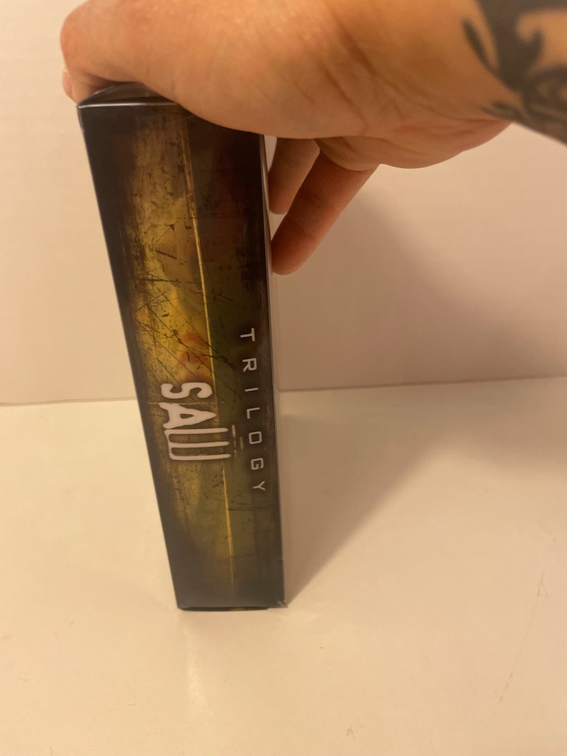 Collectible-saw Trilogy 6 Disc Set With Saw Uncut Edition,saw II Special Edition,saw III ...