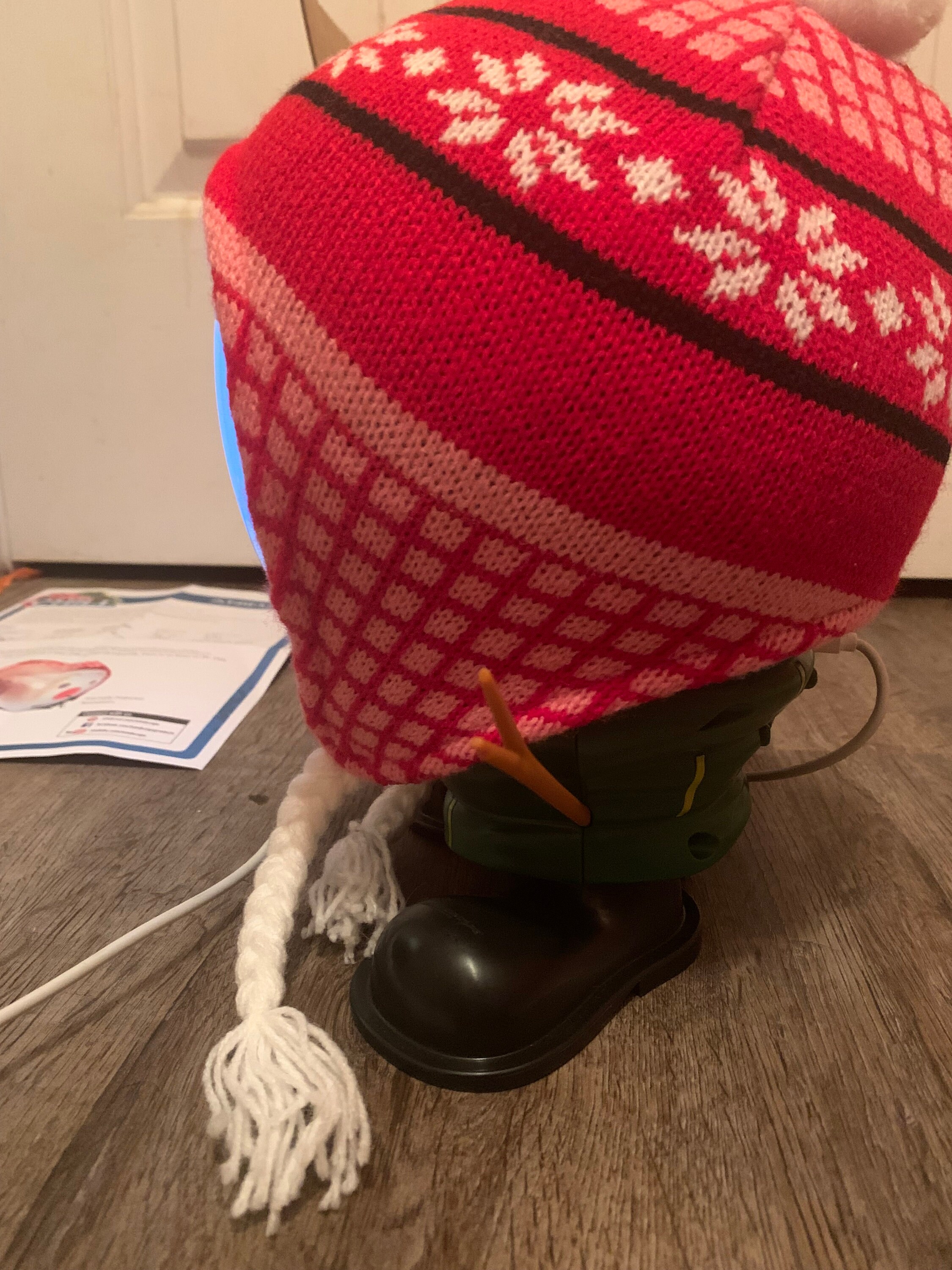 Animated 3D Mr. Chill Animated Snowman-with Projector and Speaker ...