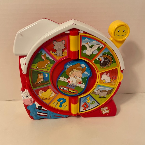 Vintage See N Say - Etsy