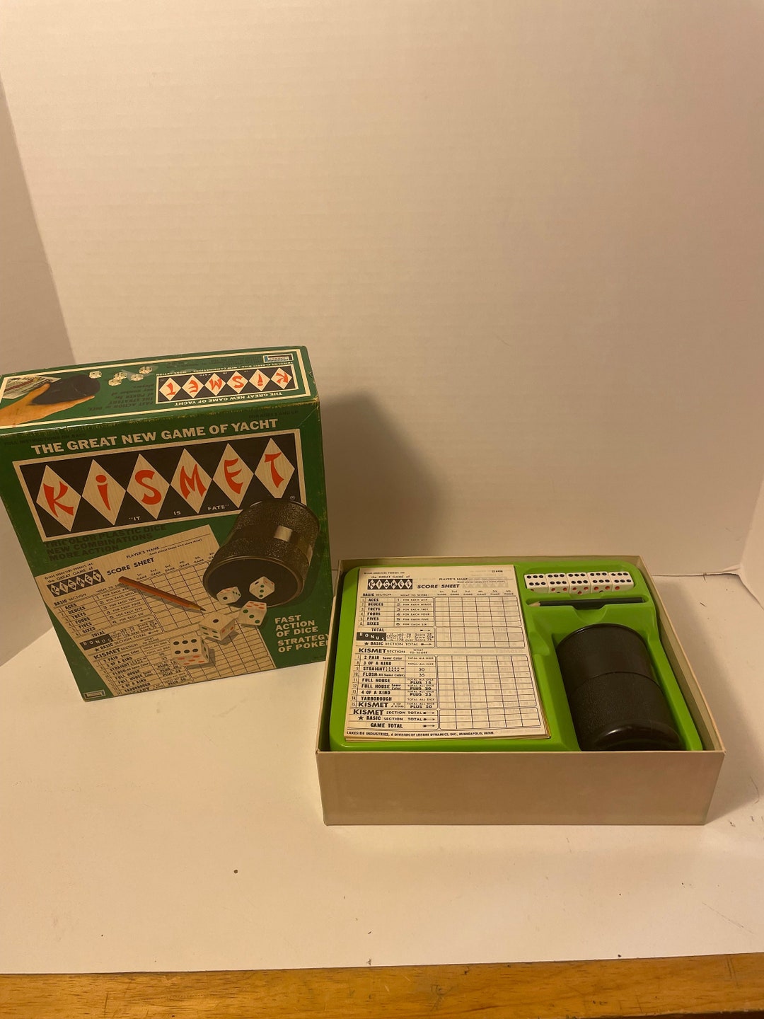 Vintage-1964-complete-the Great New Game of YACHT Kismet “it is Fate ...