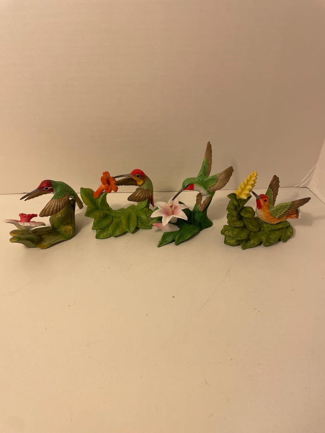 Vintage-collectible-lot of 4-1996 Bronson Collectibles 3” Tall ...