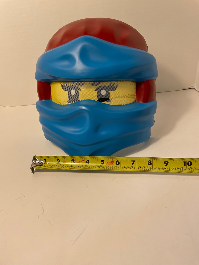 Nya Lego Ninjago Mask-halloween Dress-up for Child Large Plastic Half ...