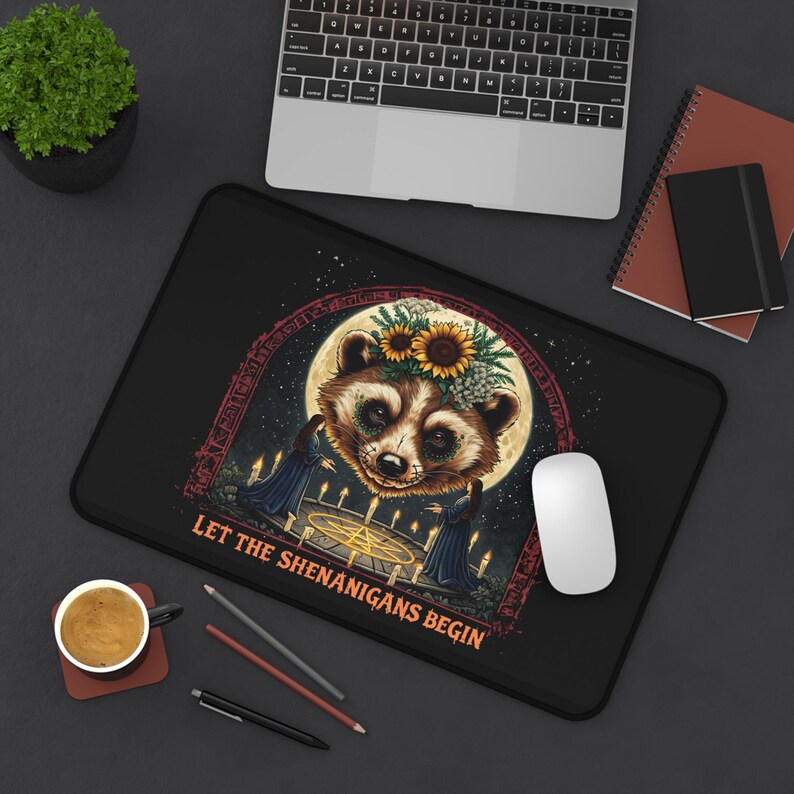 Gaming Desk Mat, Shenanigan Gamer Mouse Pad, Gaming Accessories, Video ...