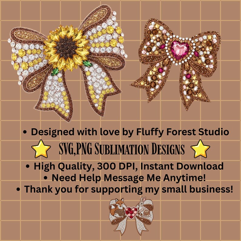Fox Rhinestone PNG, Bling Fox SVG, Rhinestone Fox Coquette Sublimation ...