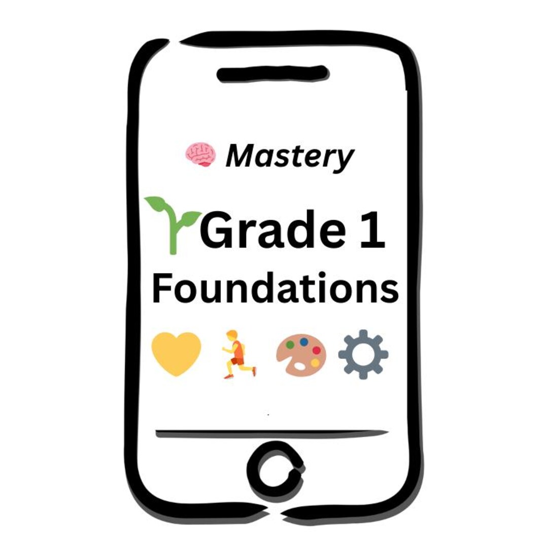 Grade 1 Foundations — Complete Foundations Mastery | Digital Curriculum ...