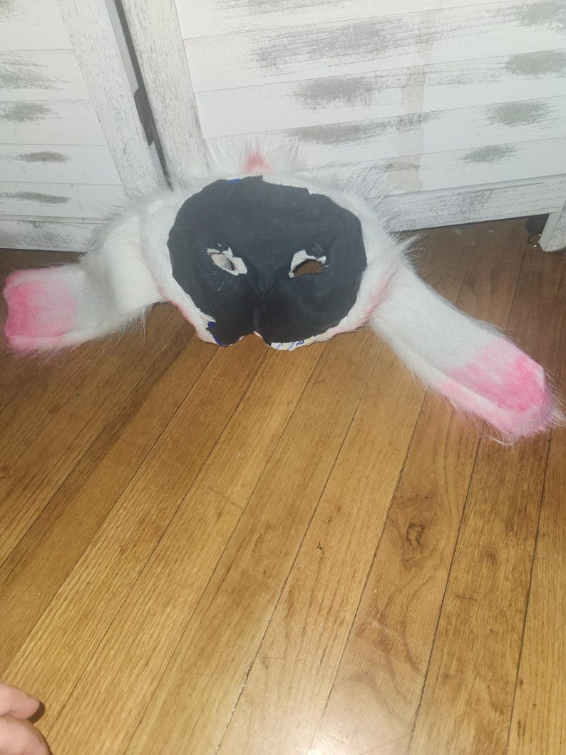 Bunny Therian Mask With Target Fully Furred - Etsy