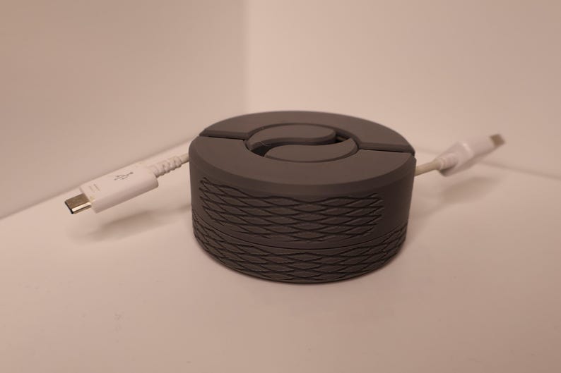Cable Coil Pro - Textured Cable Organizer & Roller - Etsy