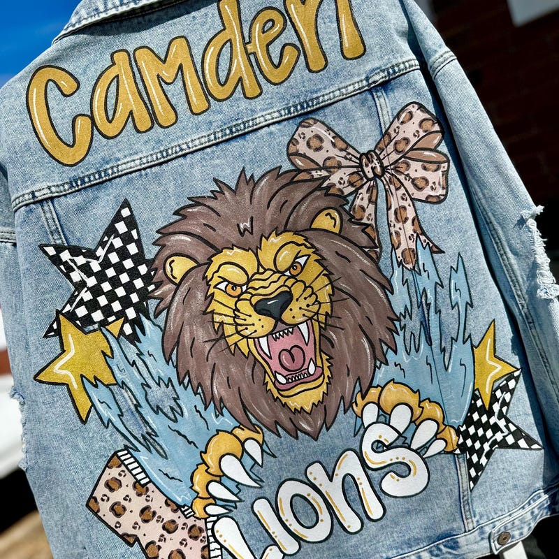 Painted Denim for Men - Etsy