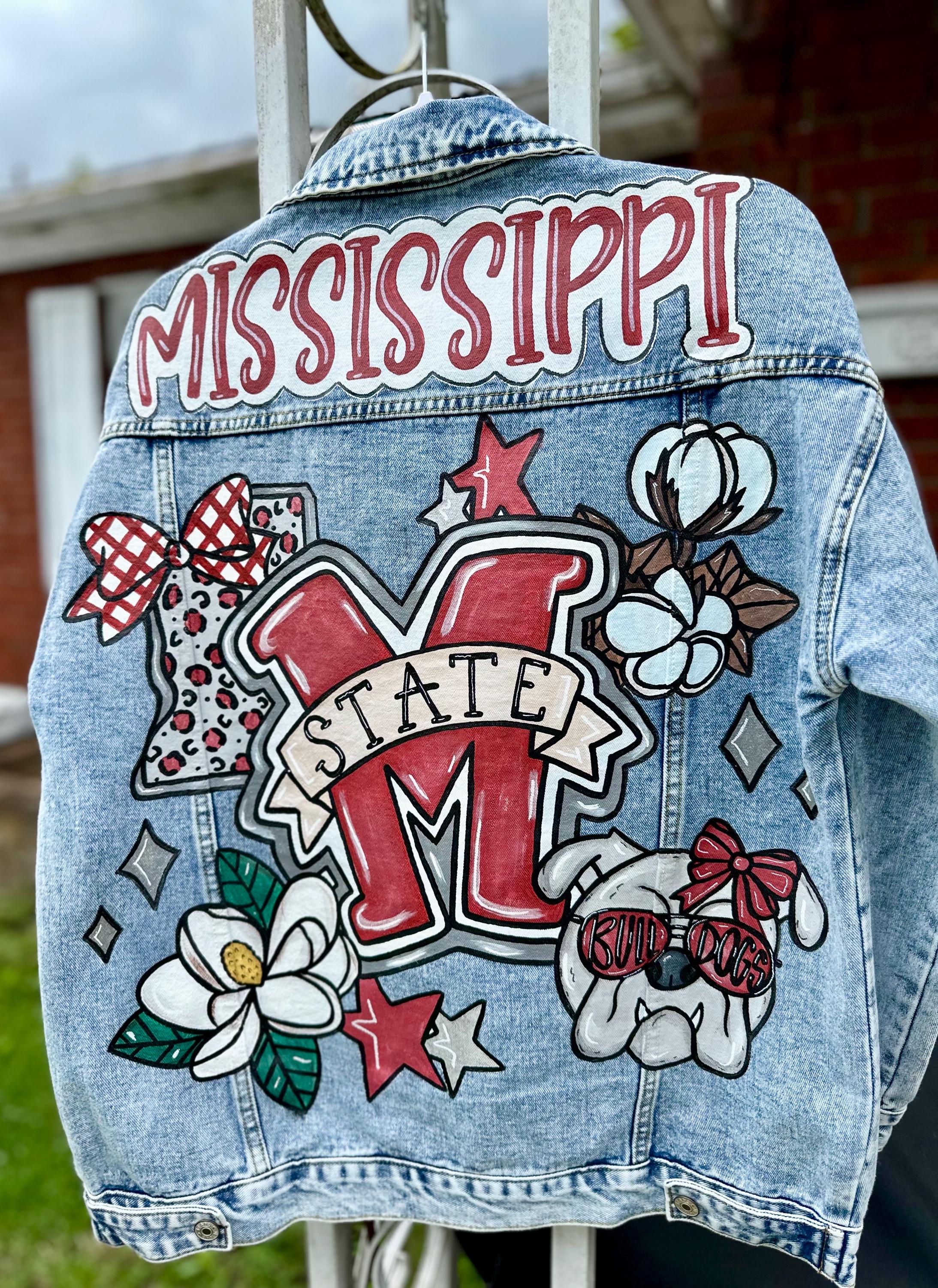 Customizable* Hand-painted Oversized Denim Jackets! - Etsy