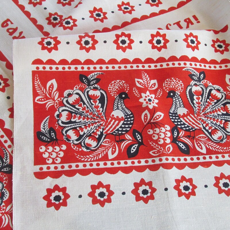 Russian Tablecloth - Etsy