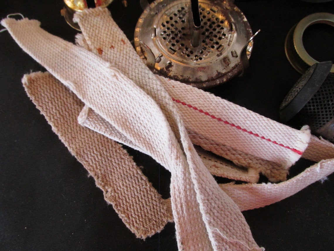 Lot of 21 Vintage Antique Oil Lamp Parts Wicks Burners - Etsy