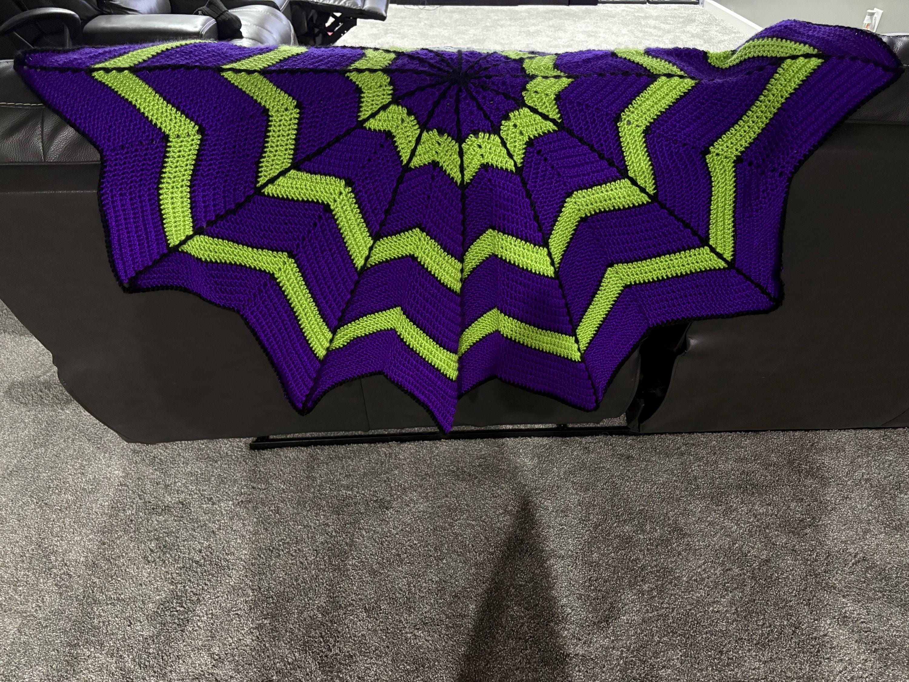 Spider Web Blanket - Etsy