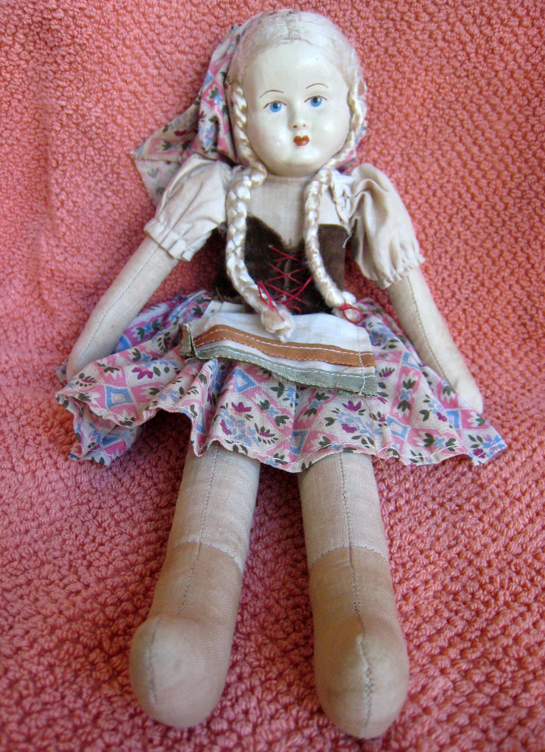 Vintage "heidi" Doll - From Poland. - Etsy