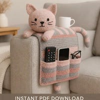 Multifunctional Yarn Organizer-crochet Cat Pattern-crochet Pattern ...