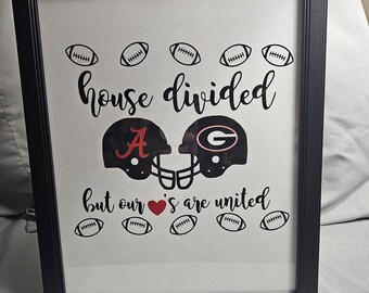 House Divided Hearts United - Etsy