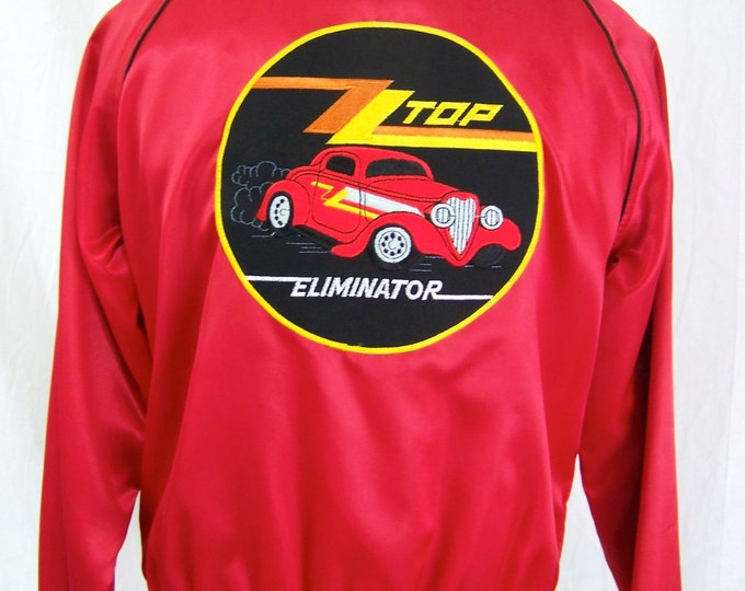Vintage Roadie ZZ Top Eliminator Jacket - Etsy