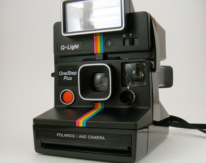 Polaroid Onestep Plus Camera & Q-light Flash - Etsy