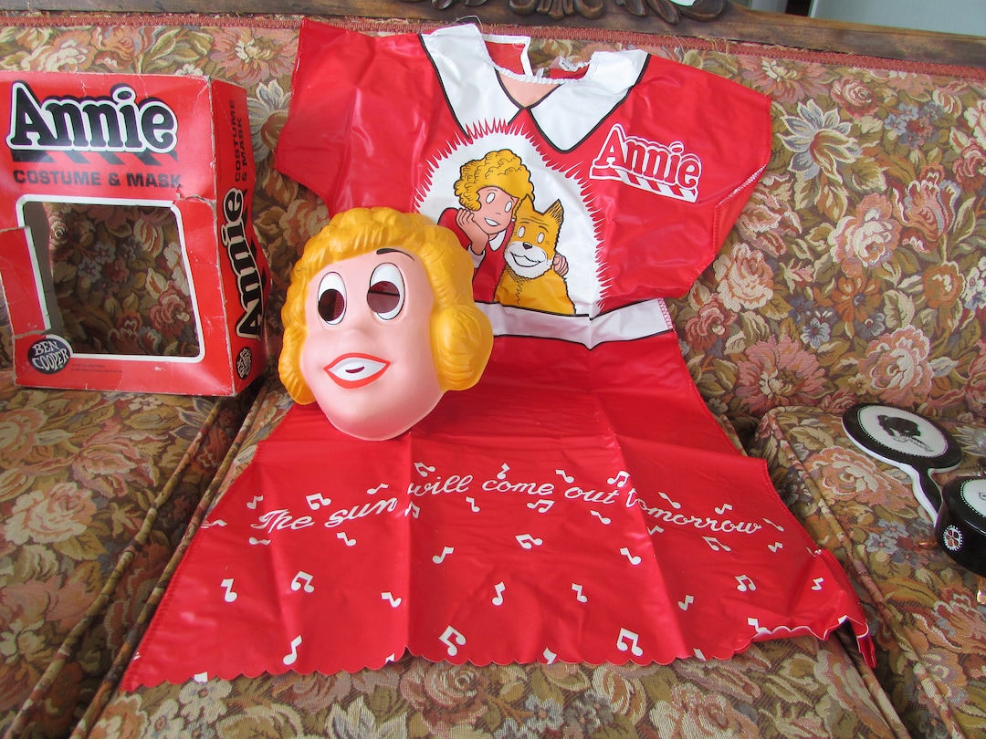 Little Orphan Annie Mask and Costume - Etsy