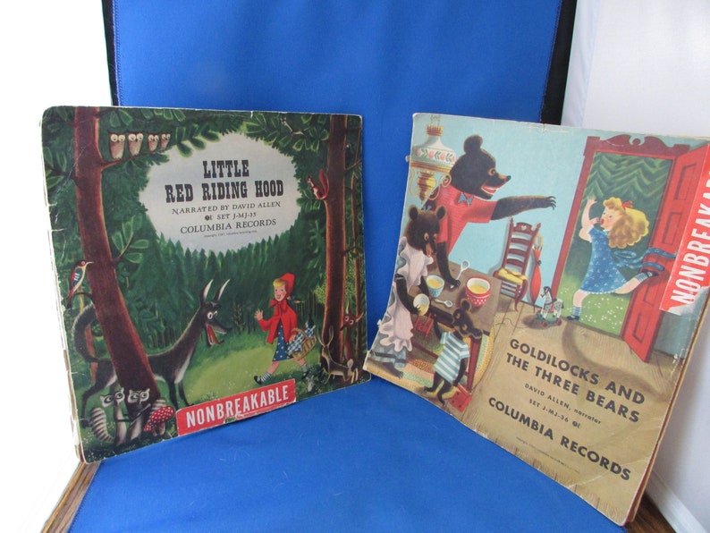 Goldilocks and the Three Bears and Little Red Riding Hood Books and ...