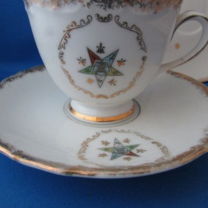 Vintage Masonic Temple Tea Cup and 2 Saucers - Etsy