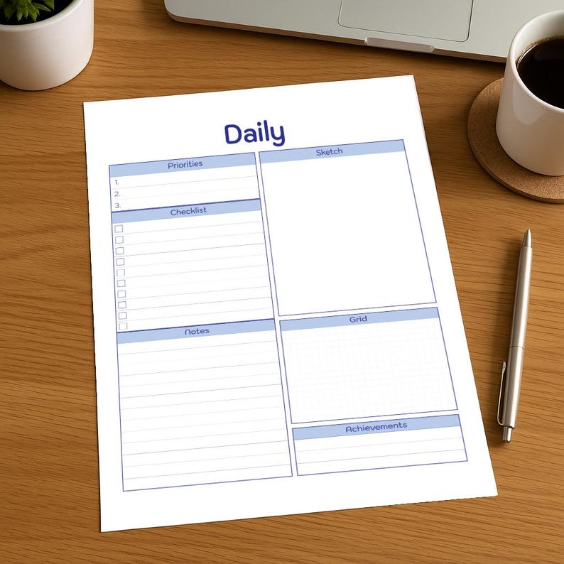 Simply Planner Printable Bundle | Daily, Weekly, Monthly & Yearly Pages ...