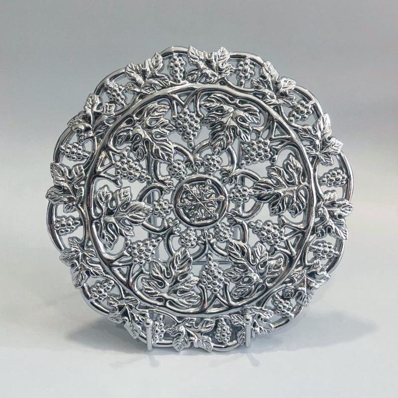 Silver Trivet - Etsy