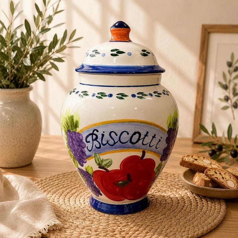 Italian Style Canister - Etsy