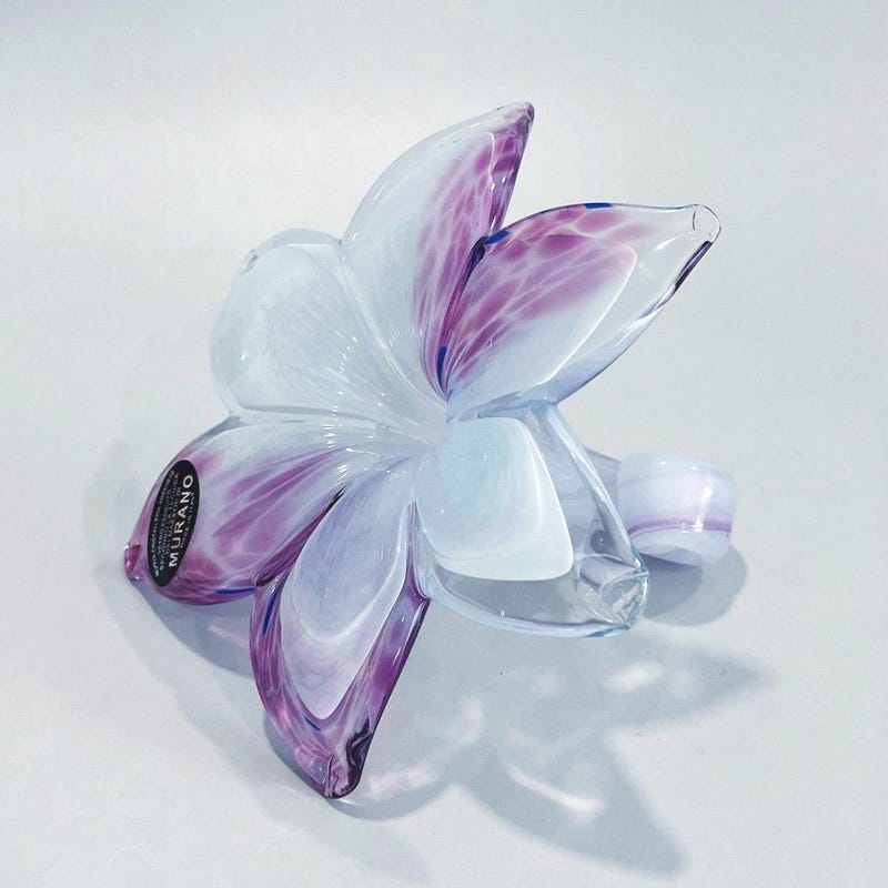 Murano Glass Flowers - Etsy