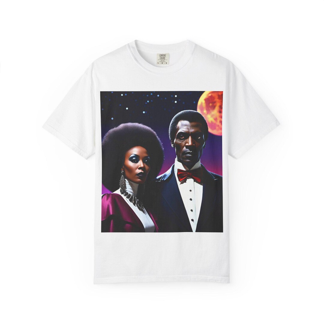 Blacula and His Bride Horror Retro T-shirt - Etsy